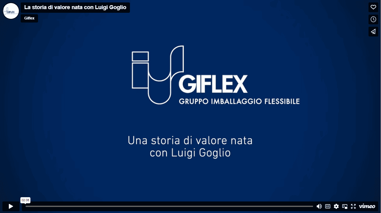 La storia di valore nata con Luigi Goglio - Giflex